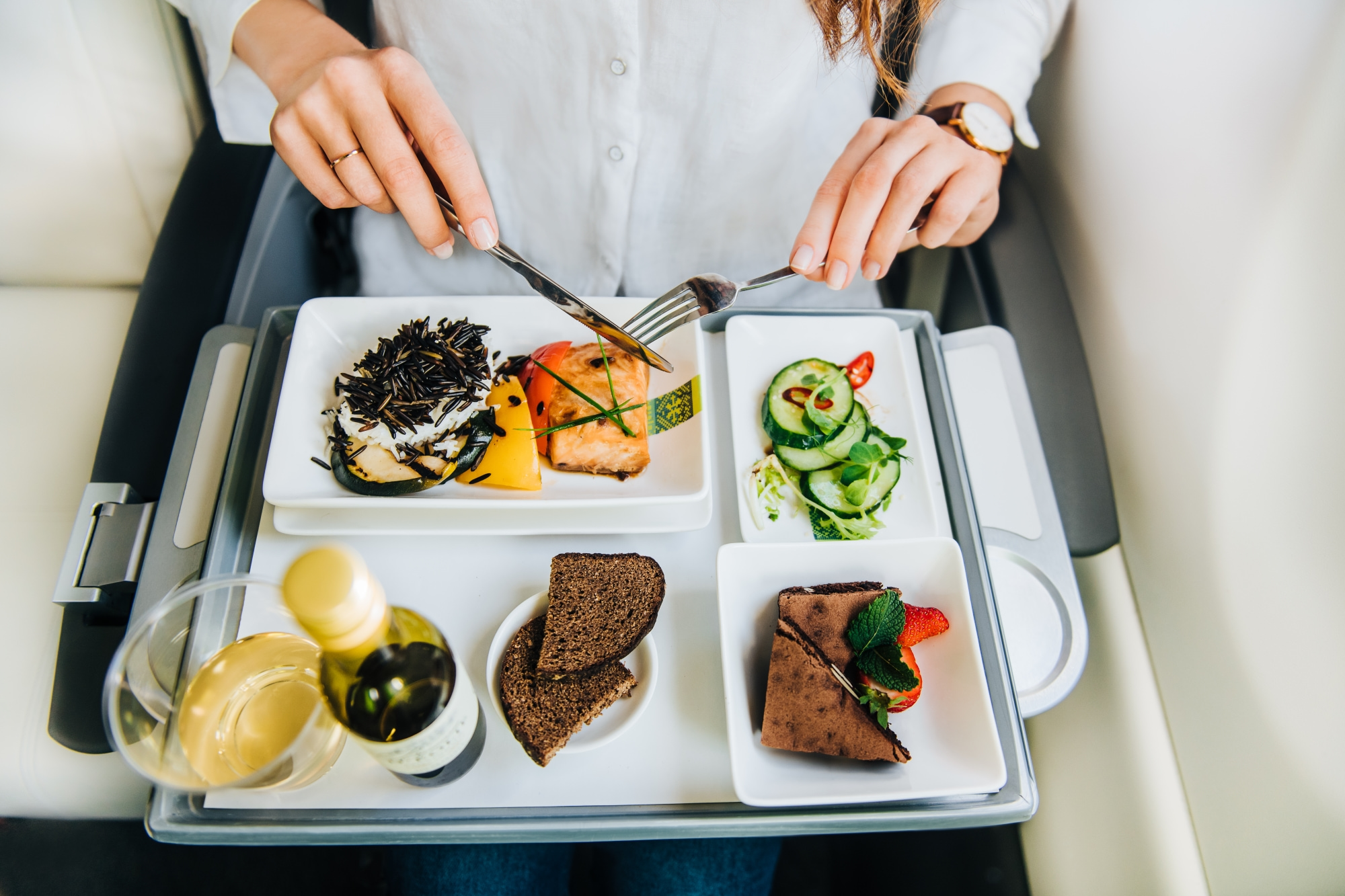 Photo gallery of airBaltic aircrafts and service